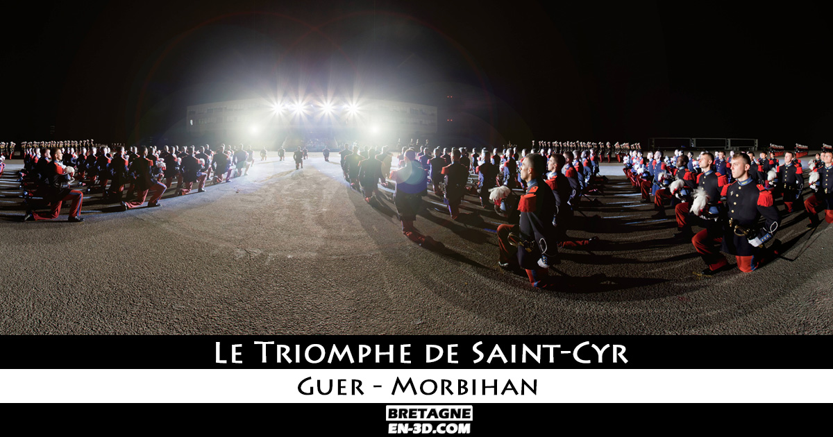 Le Triomphe de Saint-Cyr Coëtquidan - Visite 360° en Bretagne Morbihan